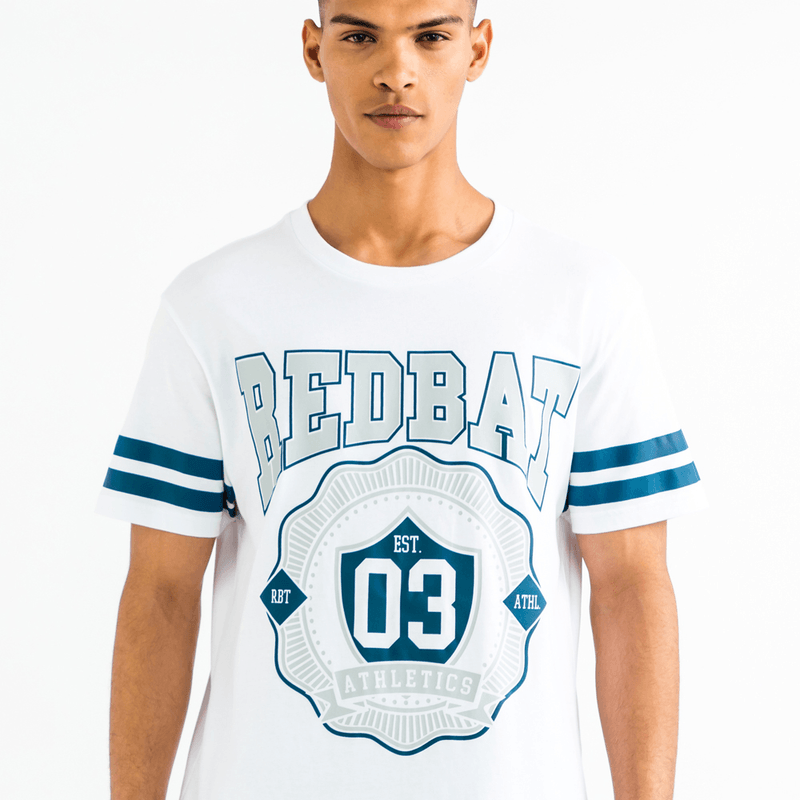 Redbat Athletics Men's White T-Shirt - Bash.com