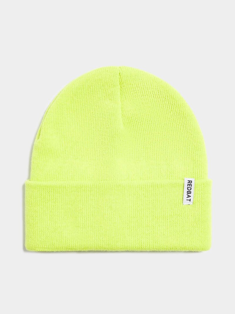 Redbat Classics Lime Green Beanie - Bash.com