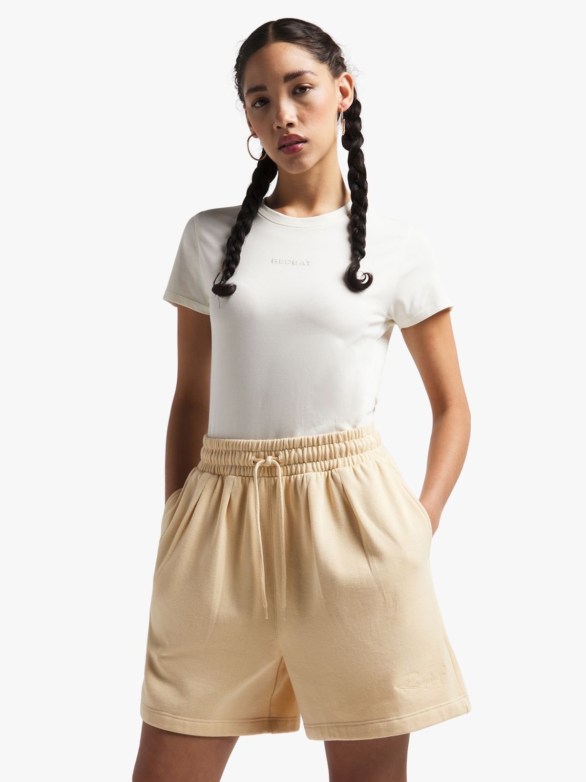 Redbat Classics Women's Cream Shorts - Bash.com