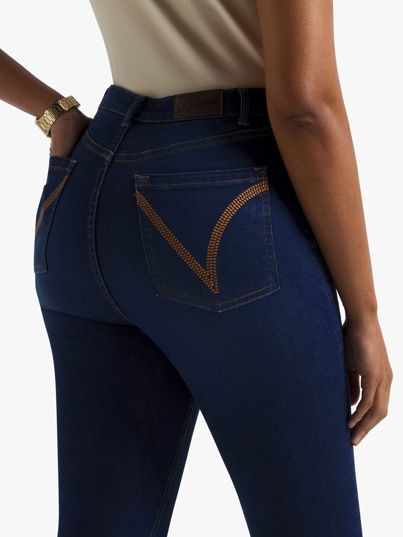 Redbat Women's High Rise Dark Wash Skinny Jeans - Bash.com