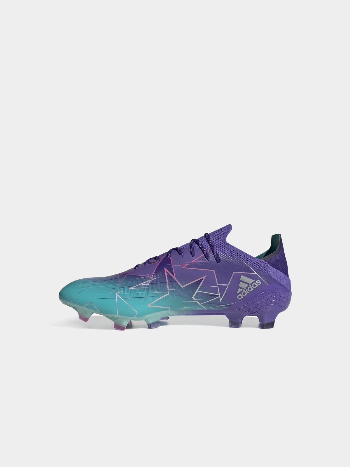 adiidas Speedflow X UCL 22.1 FG Purple/Aqua Boots - Bash.com