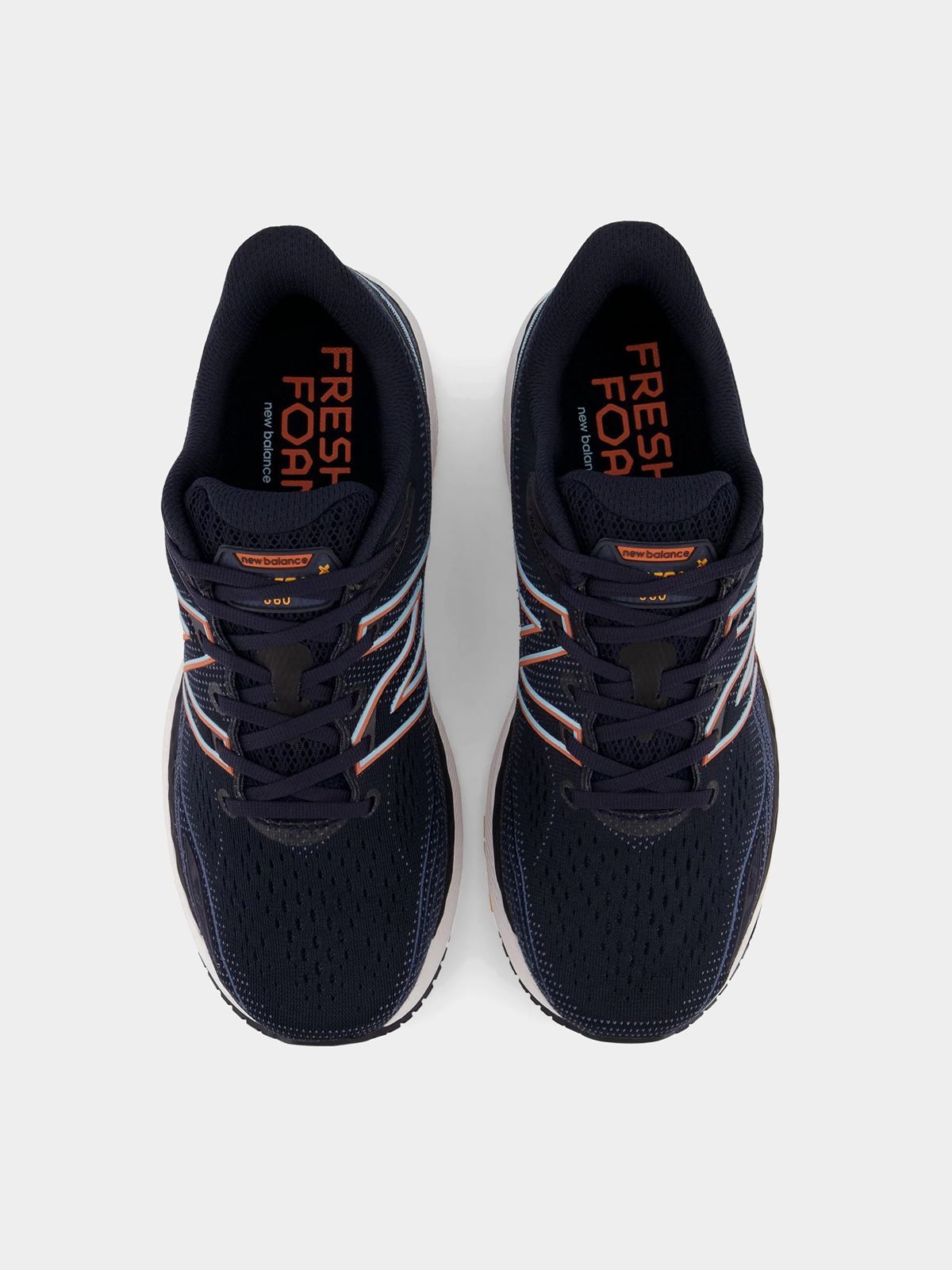 Men's New Balance 860 V12 Black/Blue 2E Shoes - Bash.com