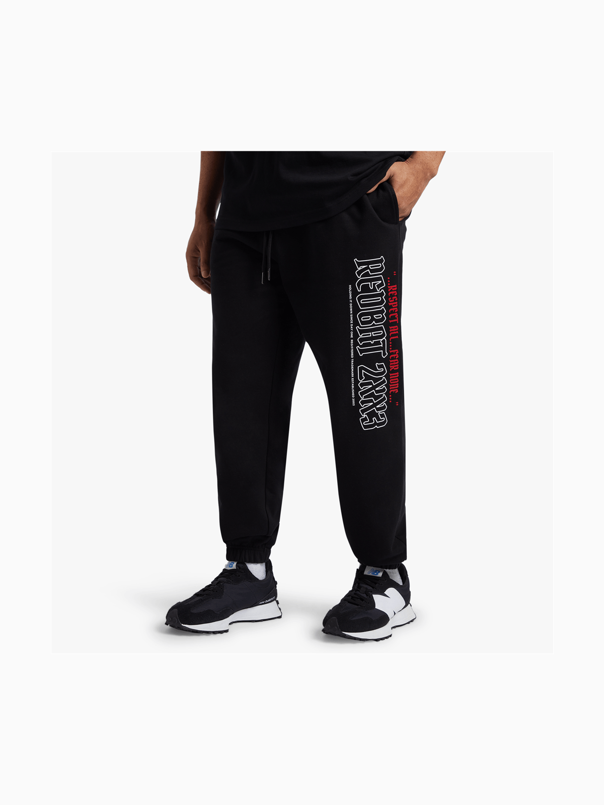 Redbat Men's Black Jogger - Bash.com