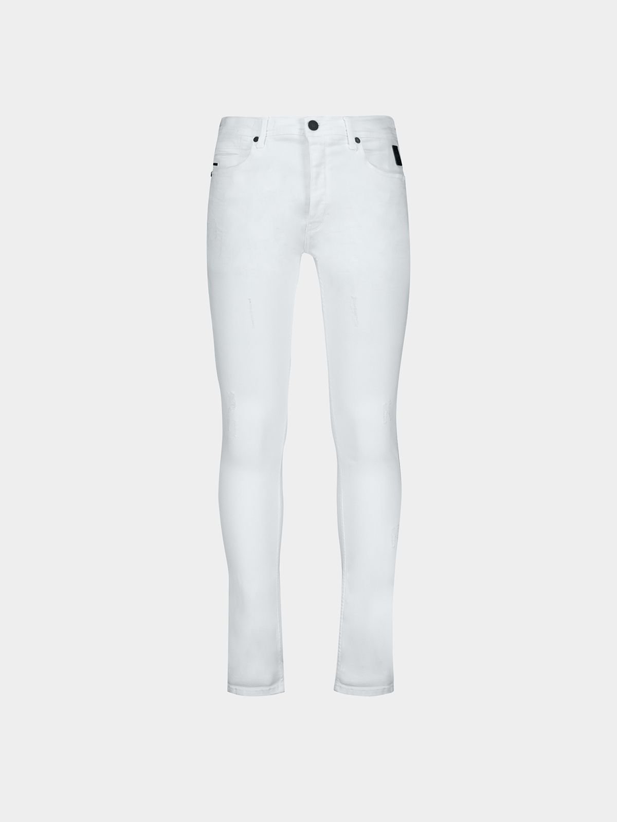 Fabiani Men's Denim Di Lusso White Skinny Denim - Bash.com