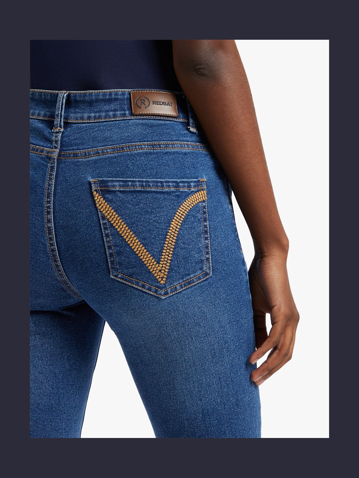 Redbat Women's Medium Wash Regular Rise Skinny Jeans - Bash.com