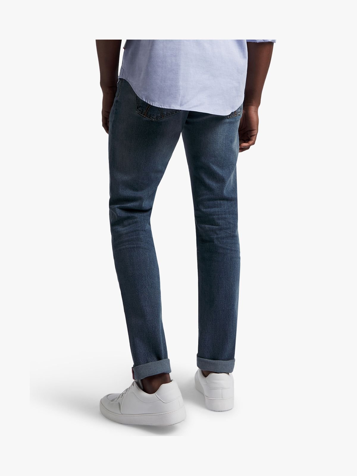 Men's Fabiani Denim Di Lusso Blue Slim Leg Denim - Bash.com