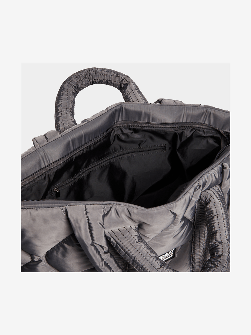 Redbat Nylon Quilted Charcoal Shopper - Bash.com