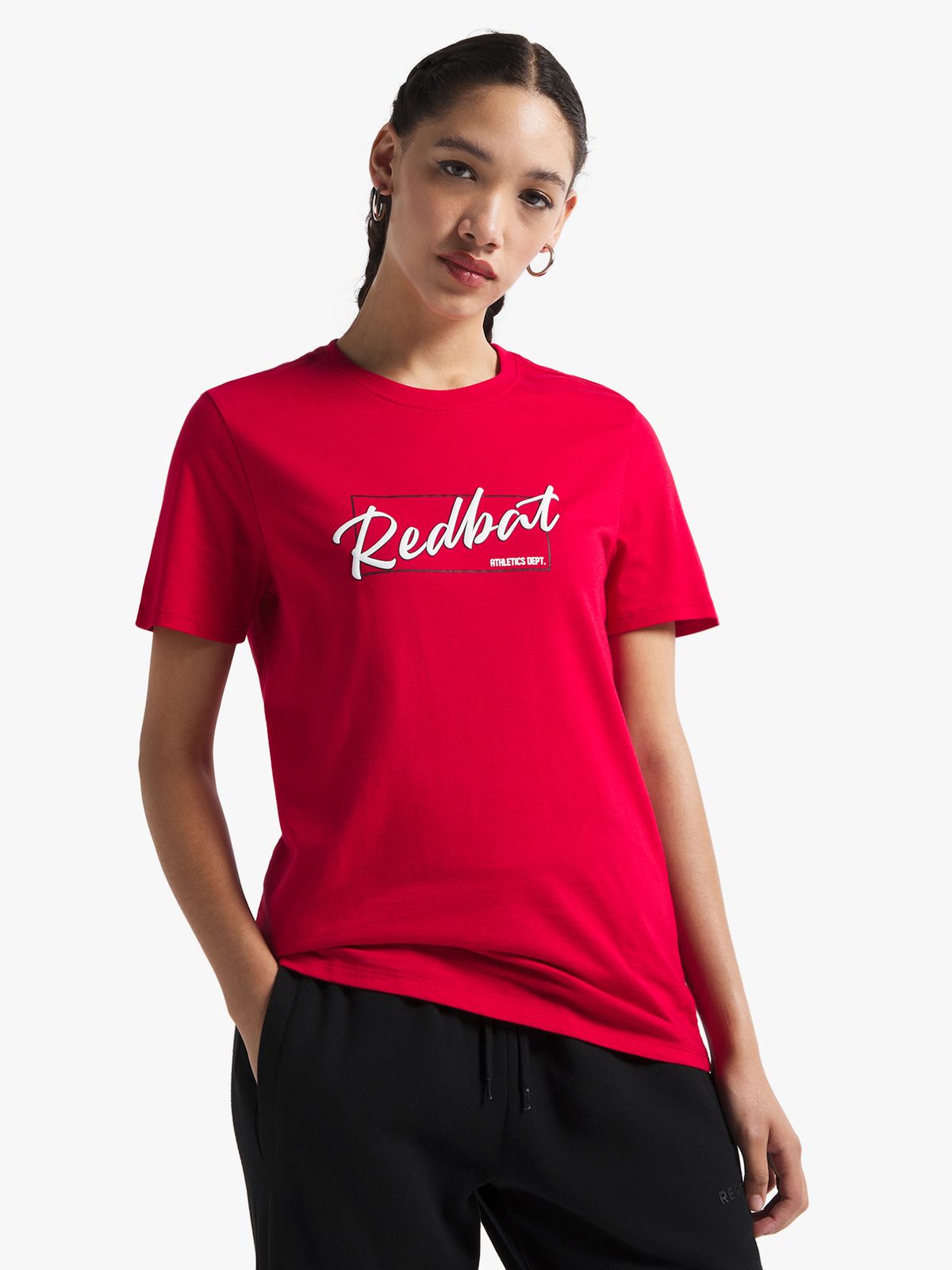 Redbat Women's Red Graphic T-Shirt - Bash.com