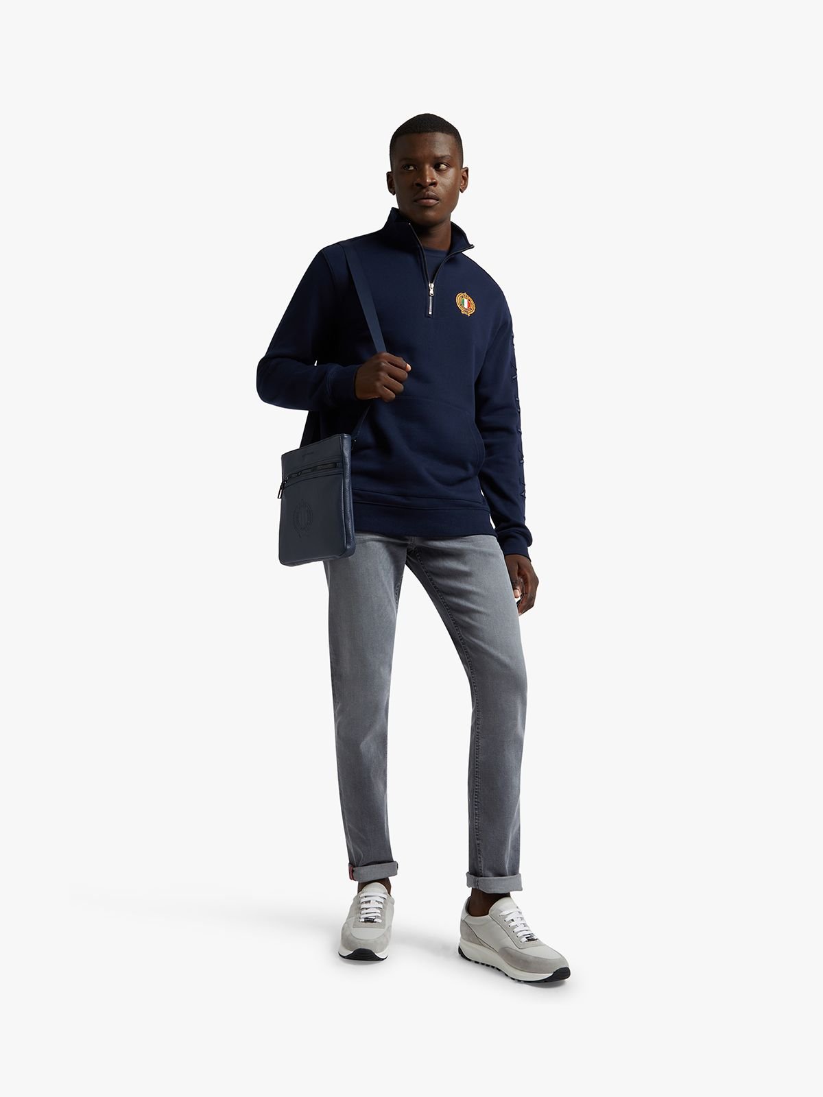 Men's Fabiani Denim Di Lusso Grey Slim Leg Denim - Bash.com