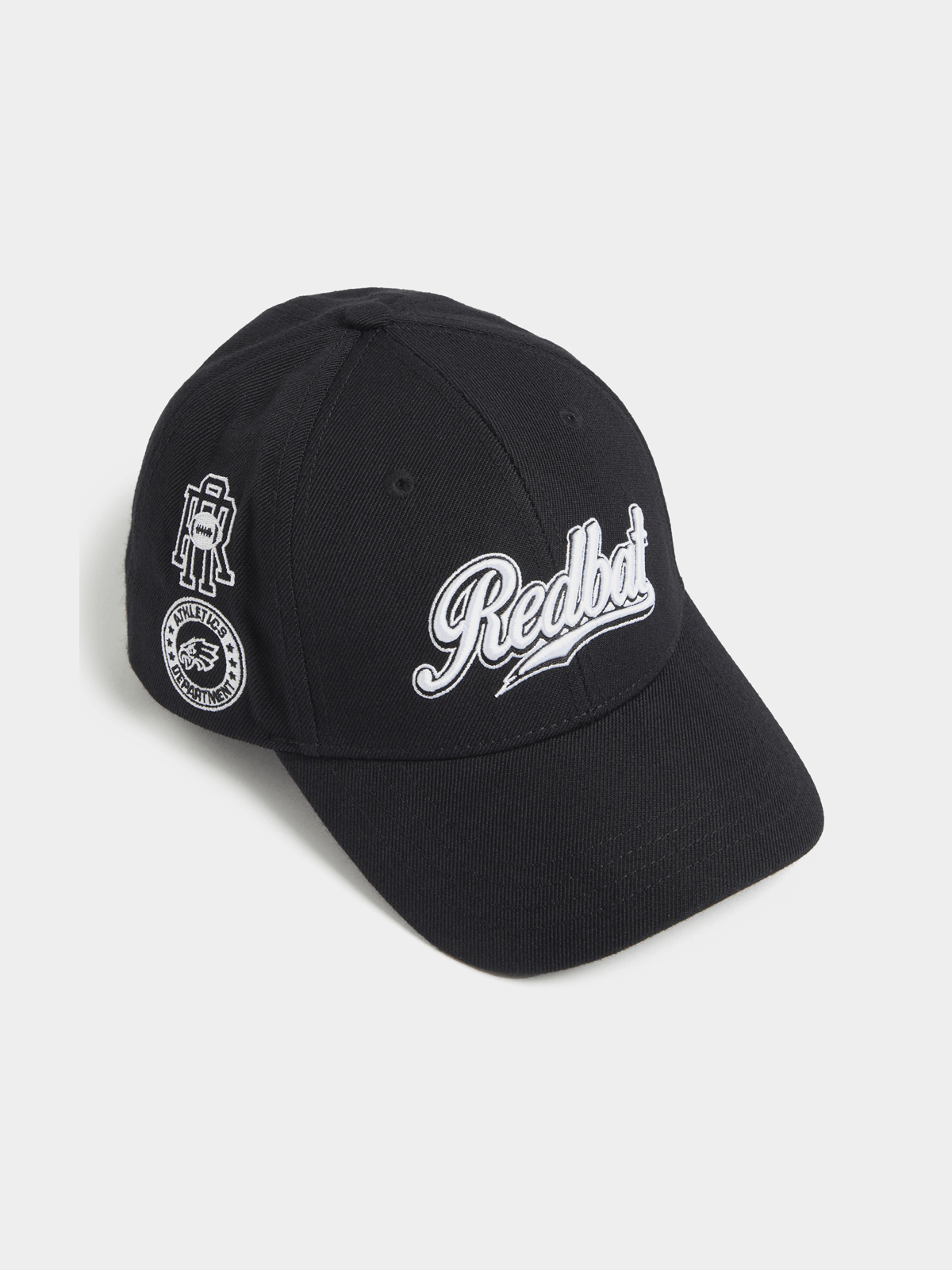 Redbat Structured Black Cap - Bash.com