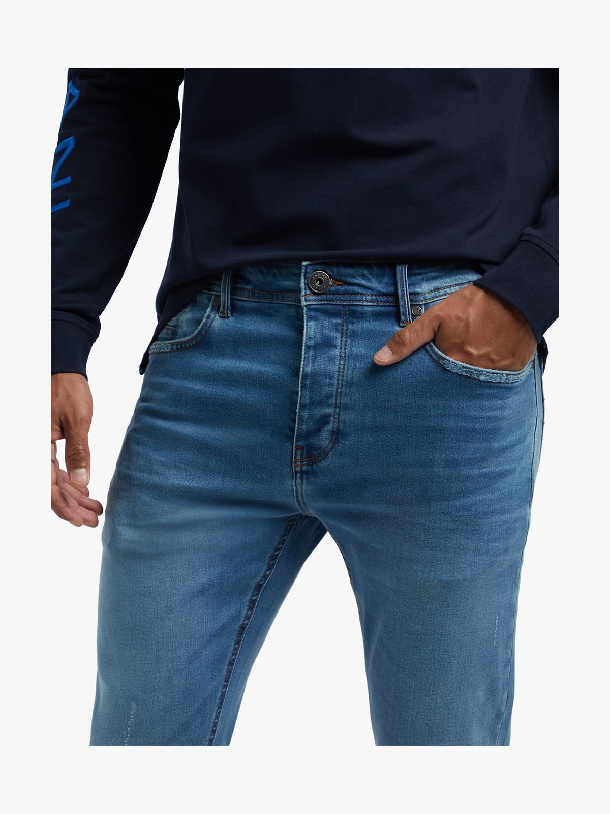 Denim Di Lusso Blue Skinny Denim - Bash.com