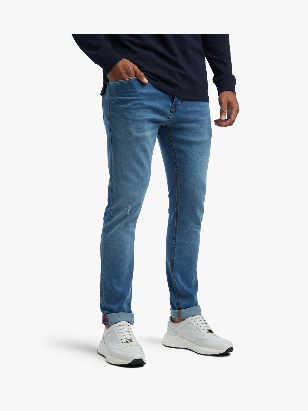 Denim Di Lusso Blue Skinny Denim - Bash.com