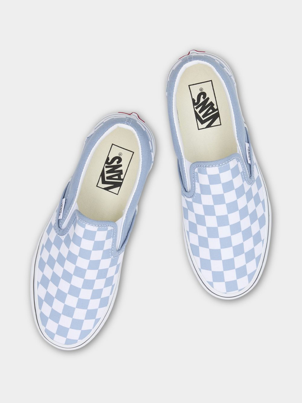 Vans Men's Slip-On Blue/White Sneaker - Bash.com