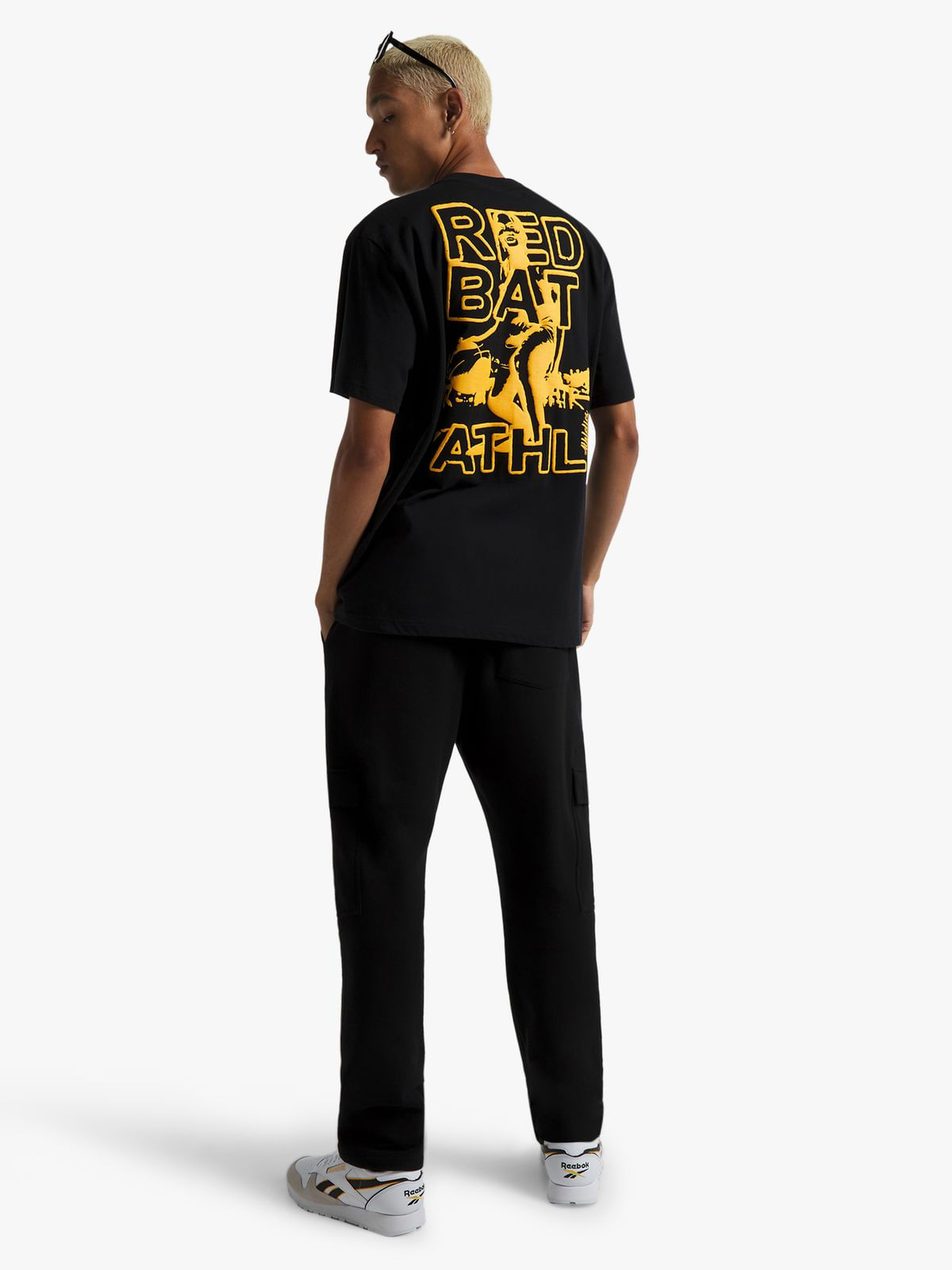 Redbat Athletics Men's Black T-Shirt - Bash.com