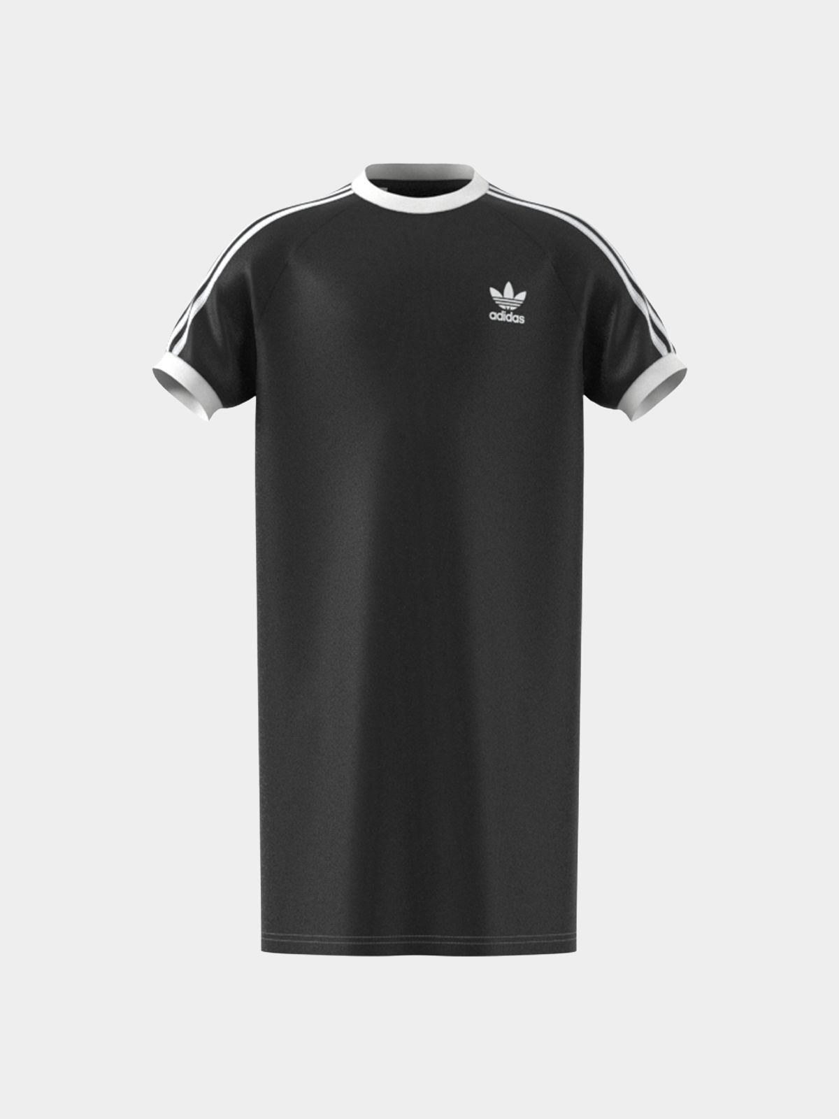 adidas Originals Girls Kids Loose Black T-shirt - Bash.com