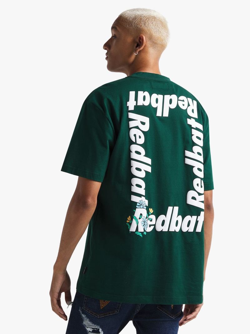 Redbat Men's Green Relaxed T-Shirt - Bash.com