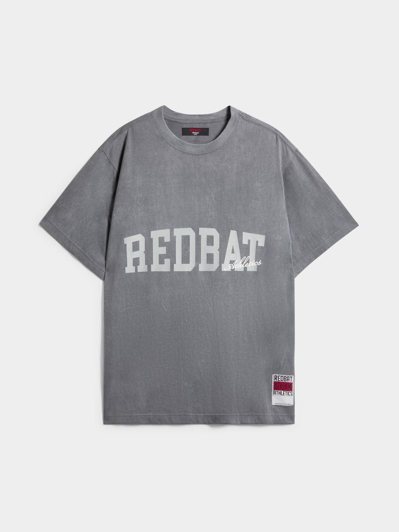 Redbat Athletics Men's Charcoal Relaxed Graphic T-Shirt - Bash.com