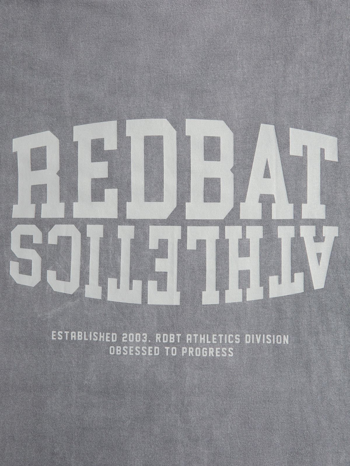 Redbat Athletics Men's Charcoal Relaxed Graphic T-Shirt - Bash.com