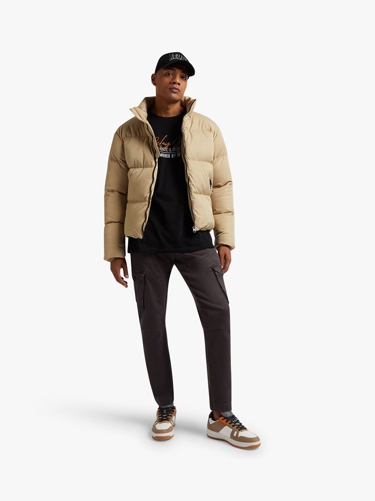 Men's Relay Jeans Engineered Utility Charcoal Pants - Bash.com