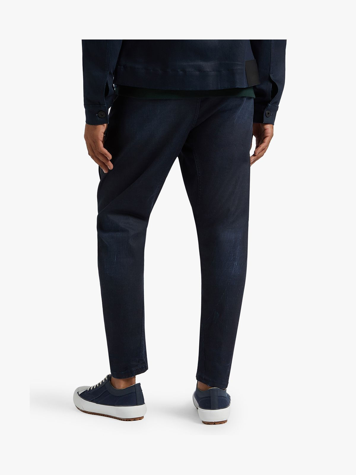 Men's Relay Jeans Dark Blue Jeano - Bash.com