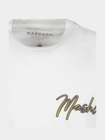 MKM White Mashie x Graphic T-Shirt - Bash.com