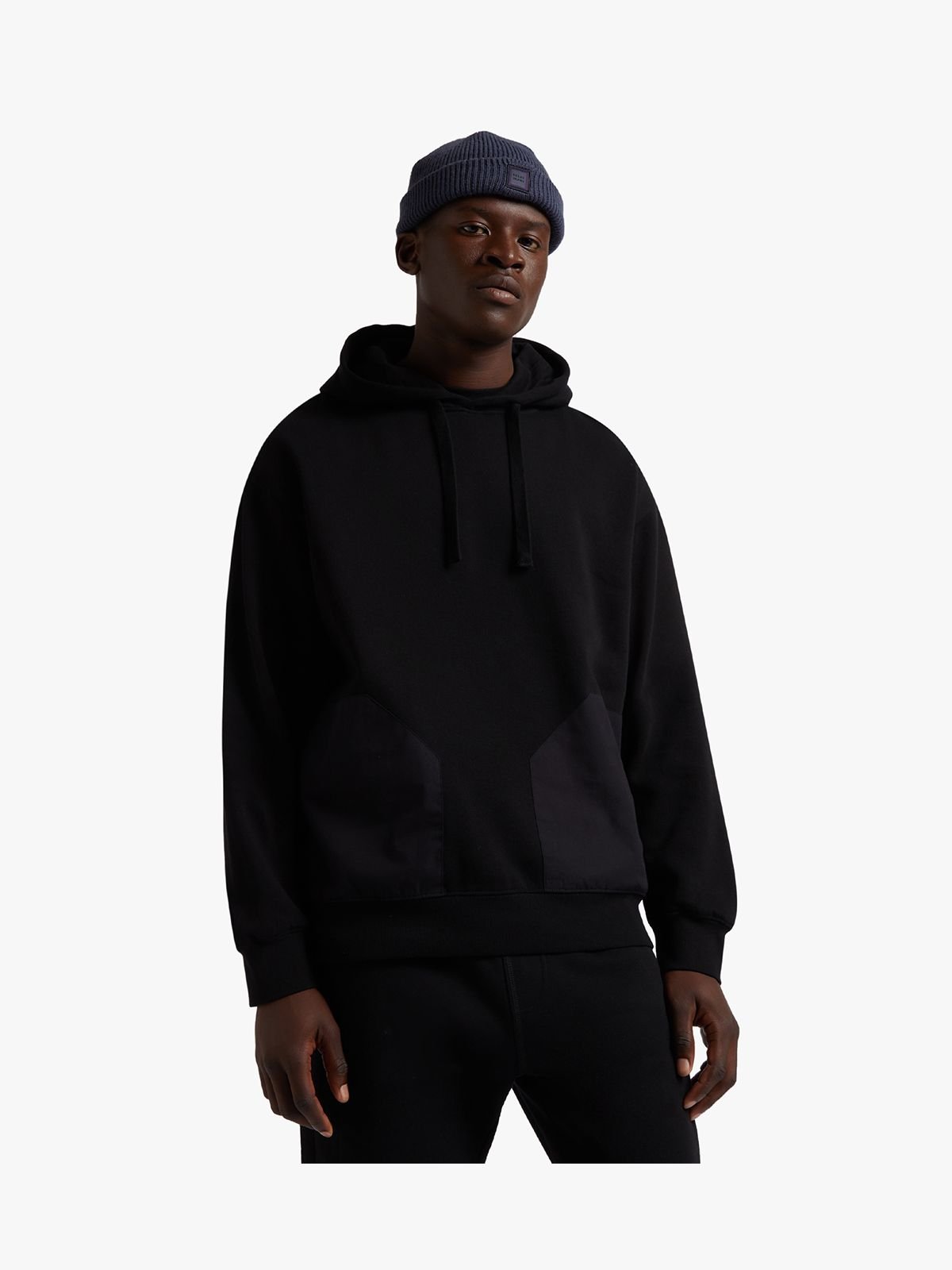 Men's Markham Utility Black Hoody - Bash.com
