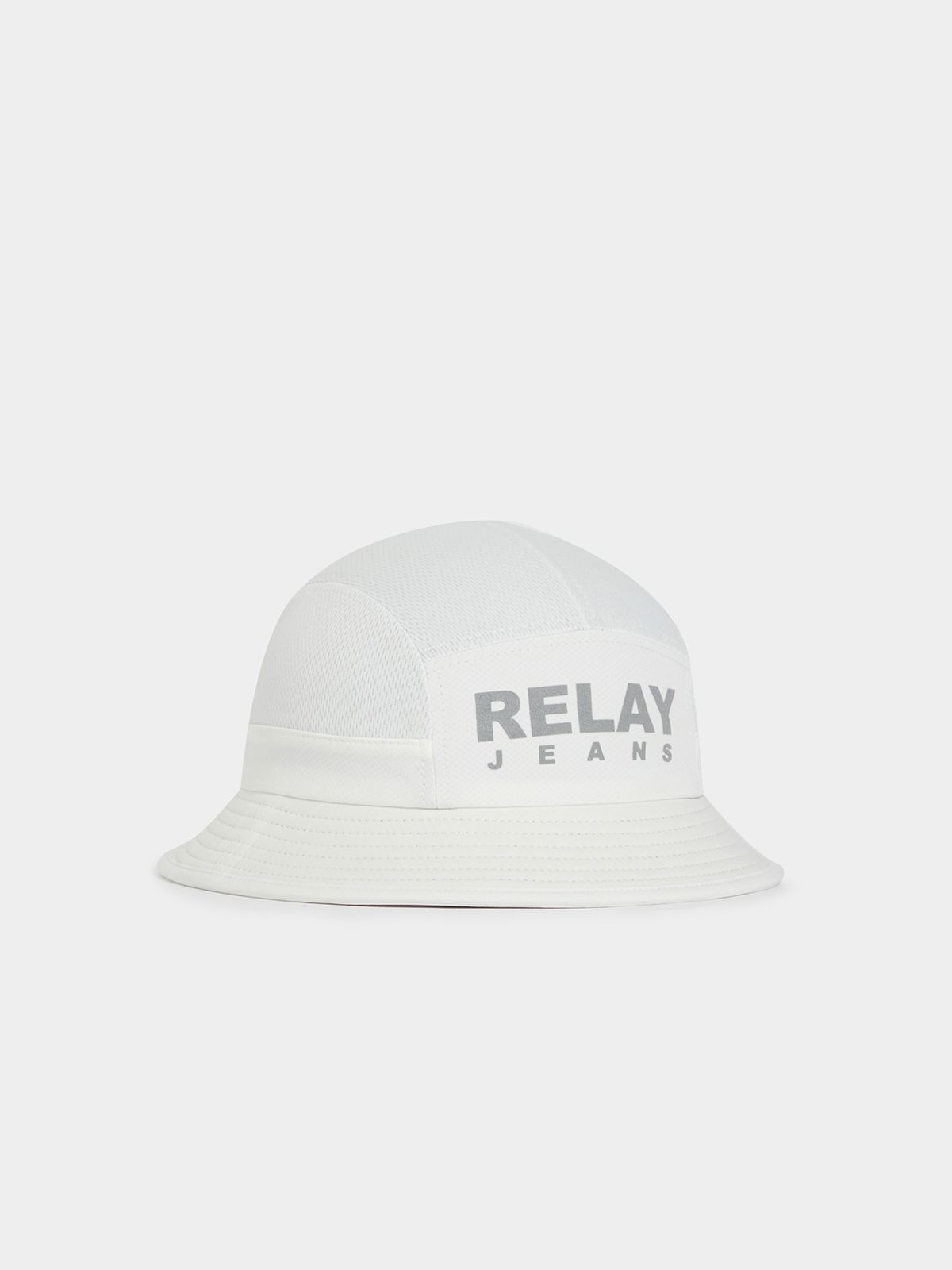 RJ White Sport Reflective Bucket Hat - Bash.com