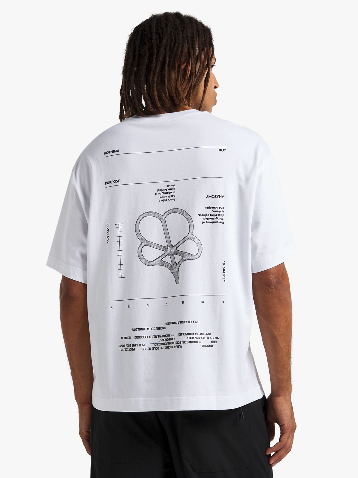 Anatomy Men's White T-Shirt - Bash.com