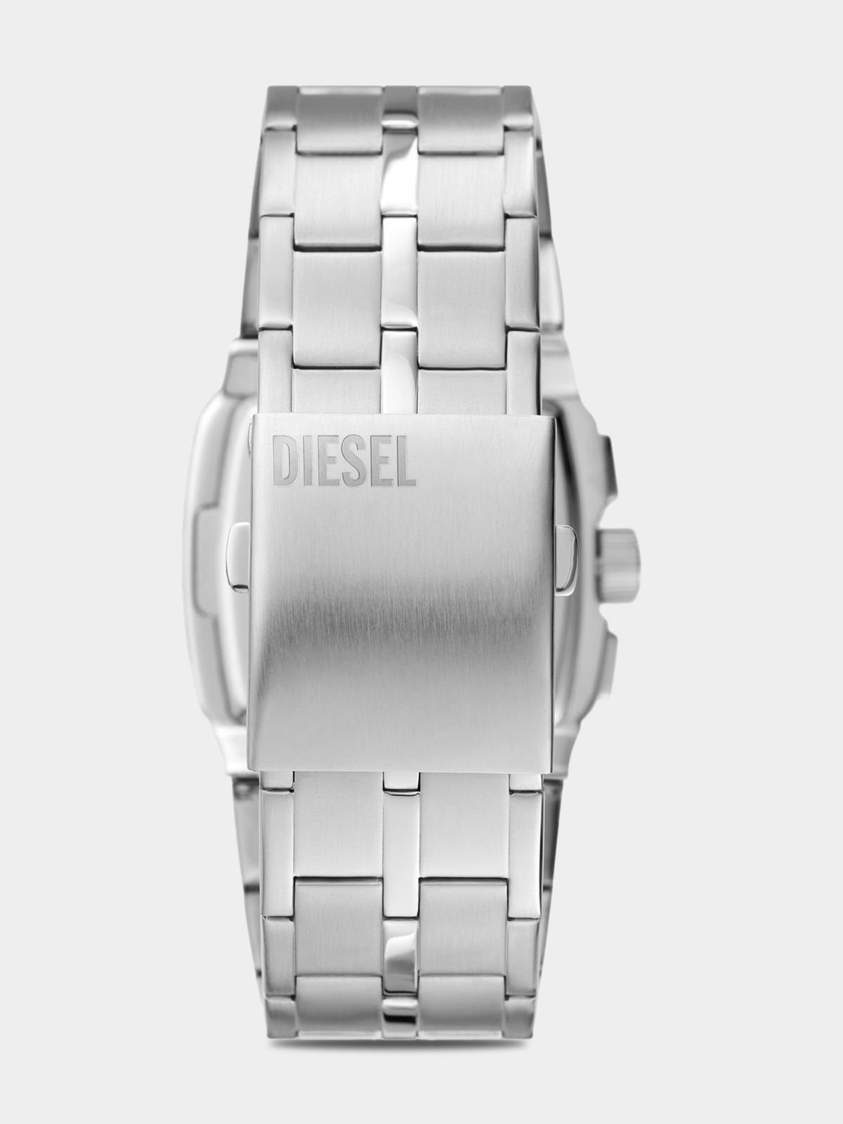 Diesel Cliffhanger Black Dial Stainless Steel Chronograph Bracelet ...
