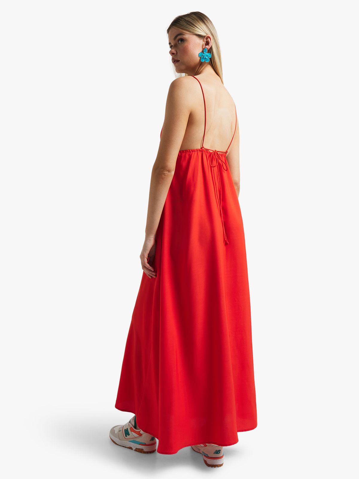 Women's Tangerine Strappy Maxi Dress - Bash.com