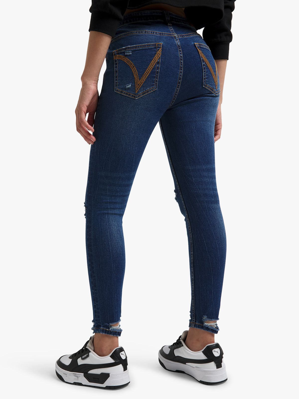 Redbat Women's Dark Wash Skinny Jeans - Bash.com