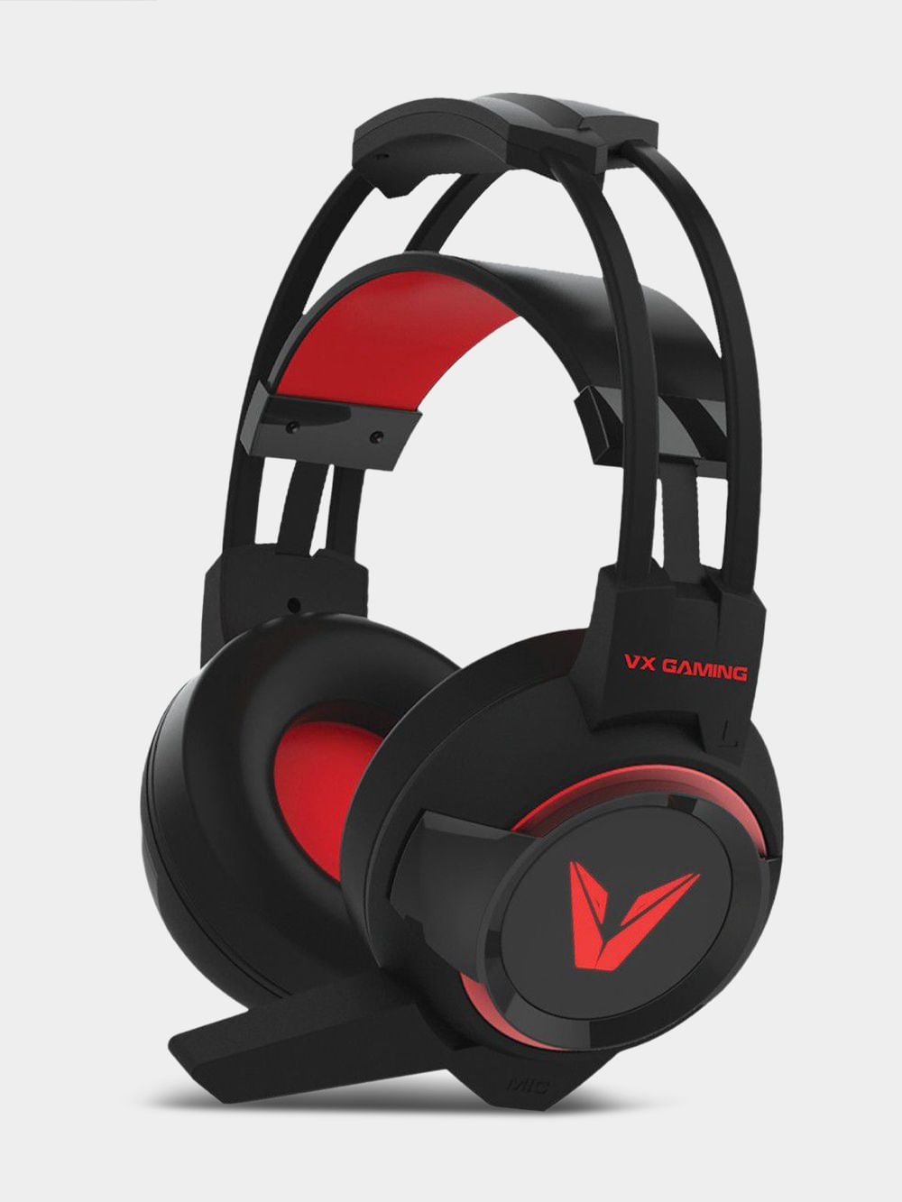 VX PRO AVIATOR GAMING BLACK & RED HEADSET - Bash.com