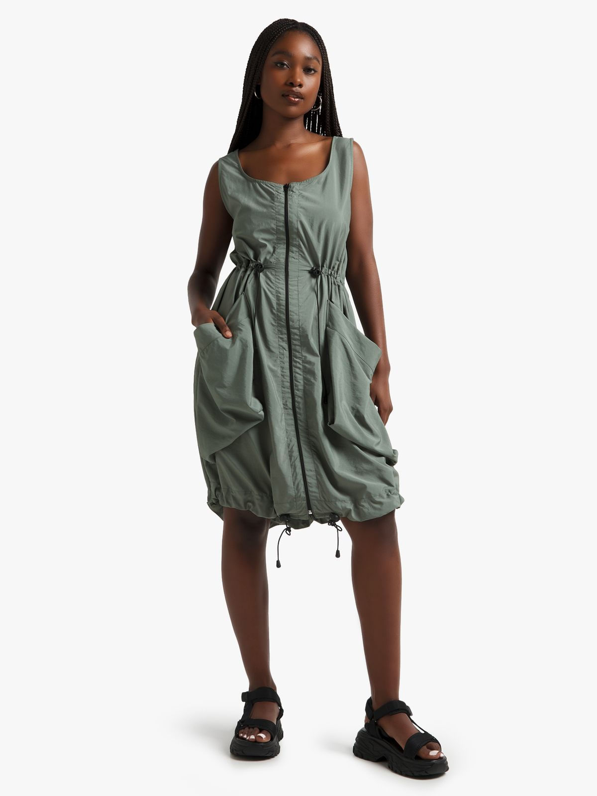 Women's Fatigue Taslon Toggle Dress - Bash.com