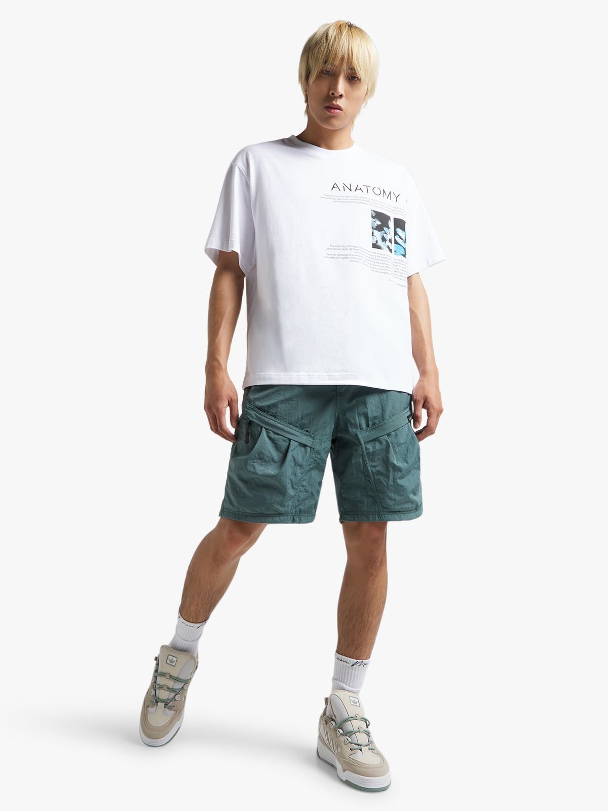 Anatomy Men's White T-Shirt - Bash.com