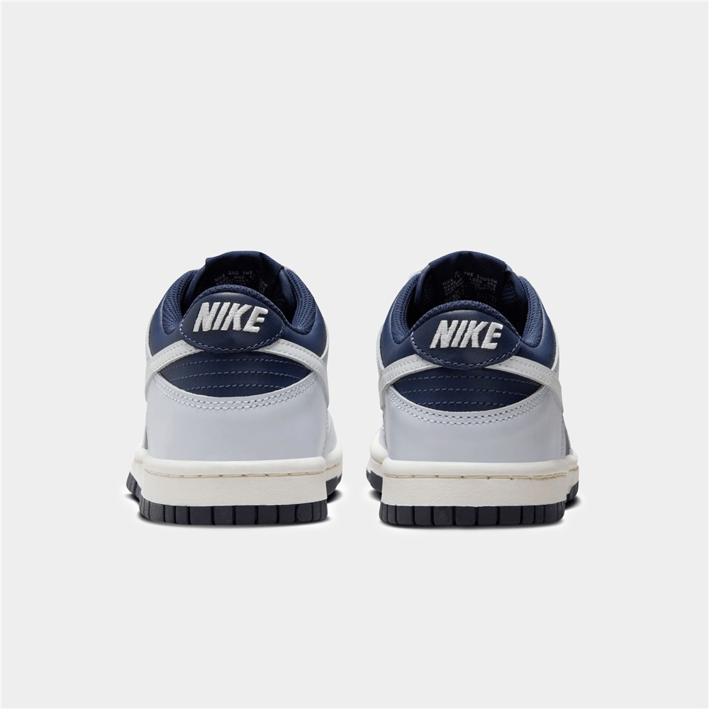 Nike Junior Dunk Low Grey/Navy Sneaker - Bash.com