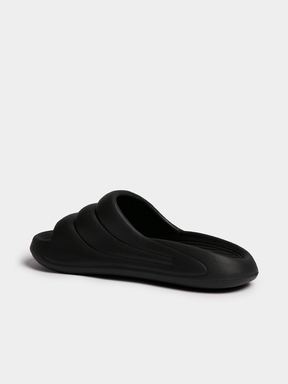 Women's Black Slides - Bash.com