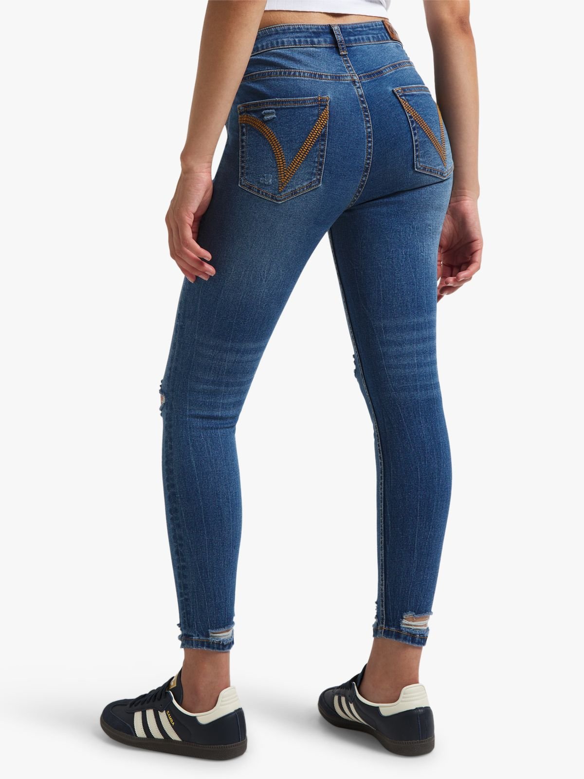 Redbat Women's Medium Wash Skinny Jeans - Bash.com