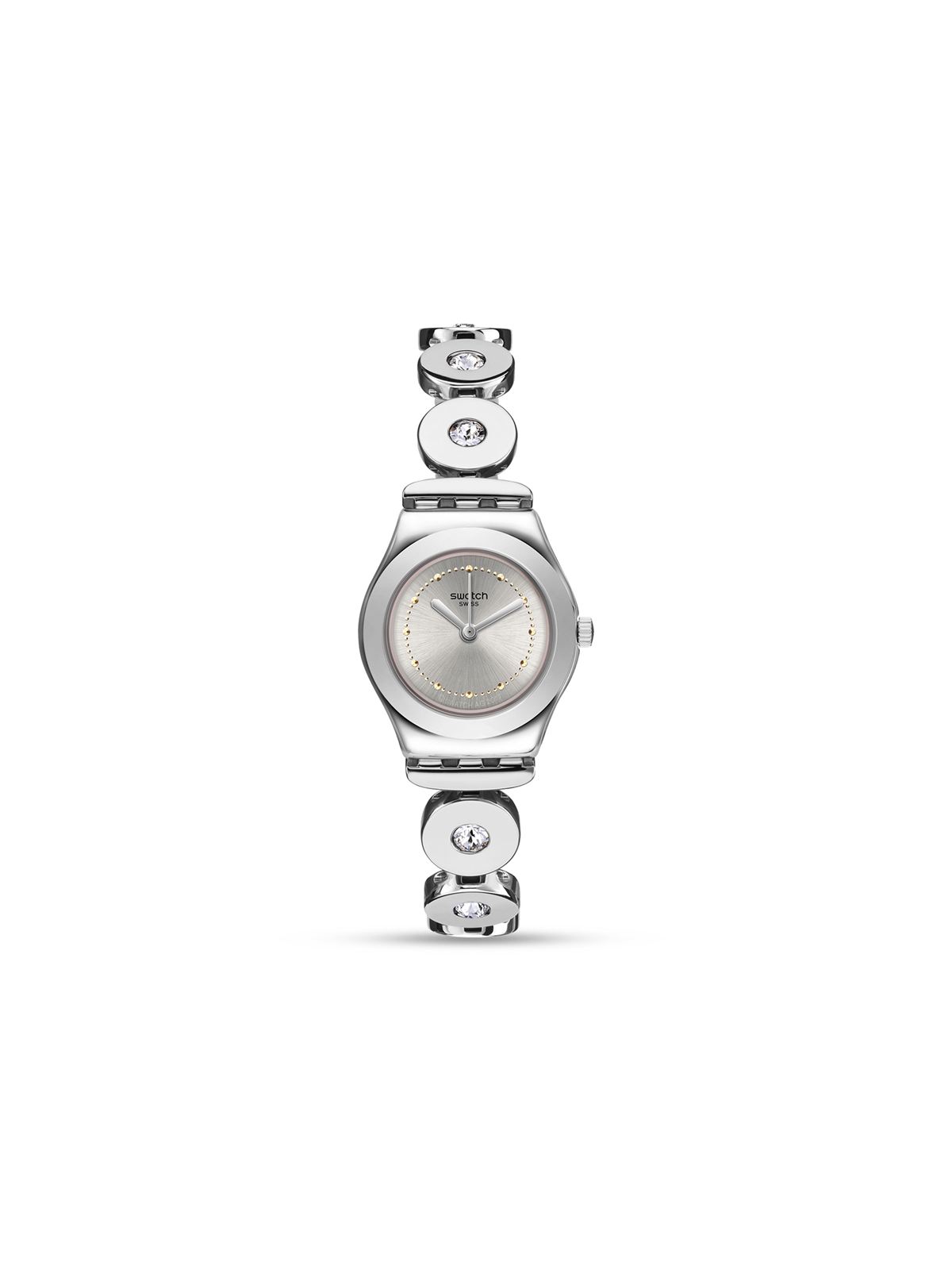 Swatch Inspirance Stainless Steel Bracelet Watch - Bash.com