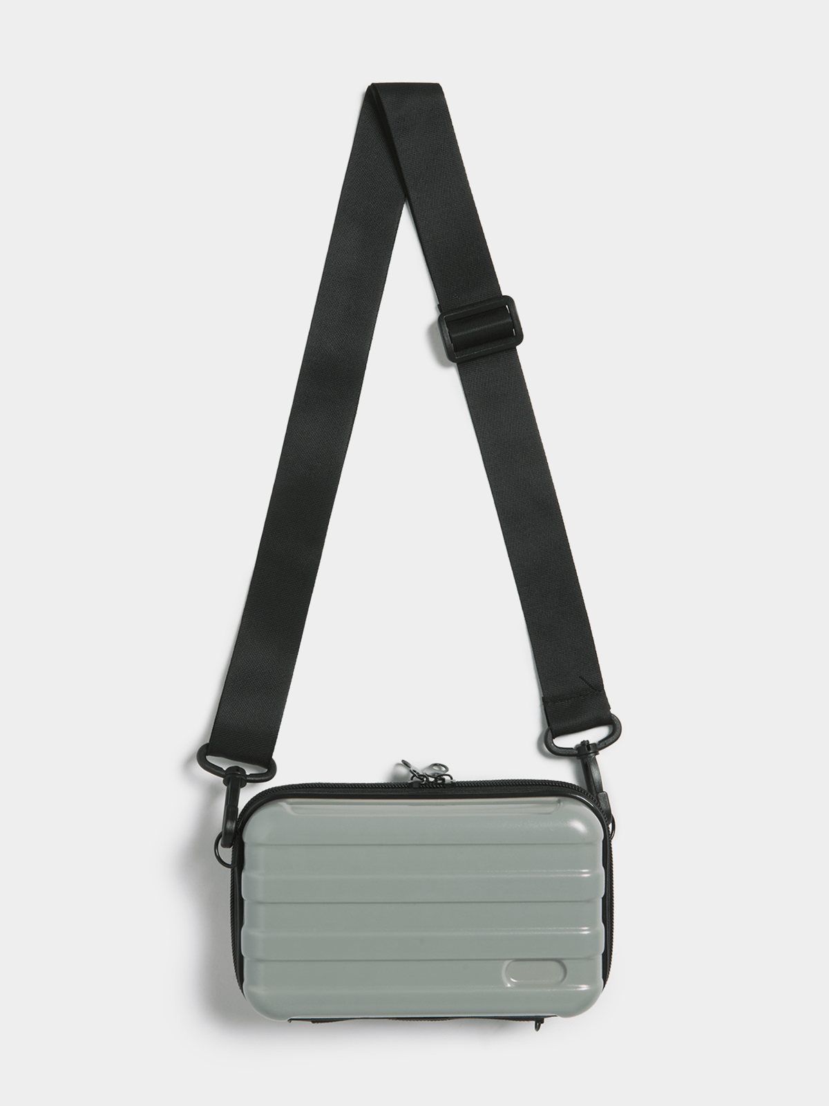 The FIX Unisex Grey Matte Hard Shell Bag | Bash