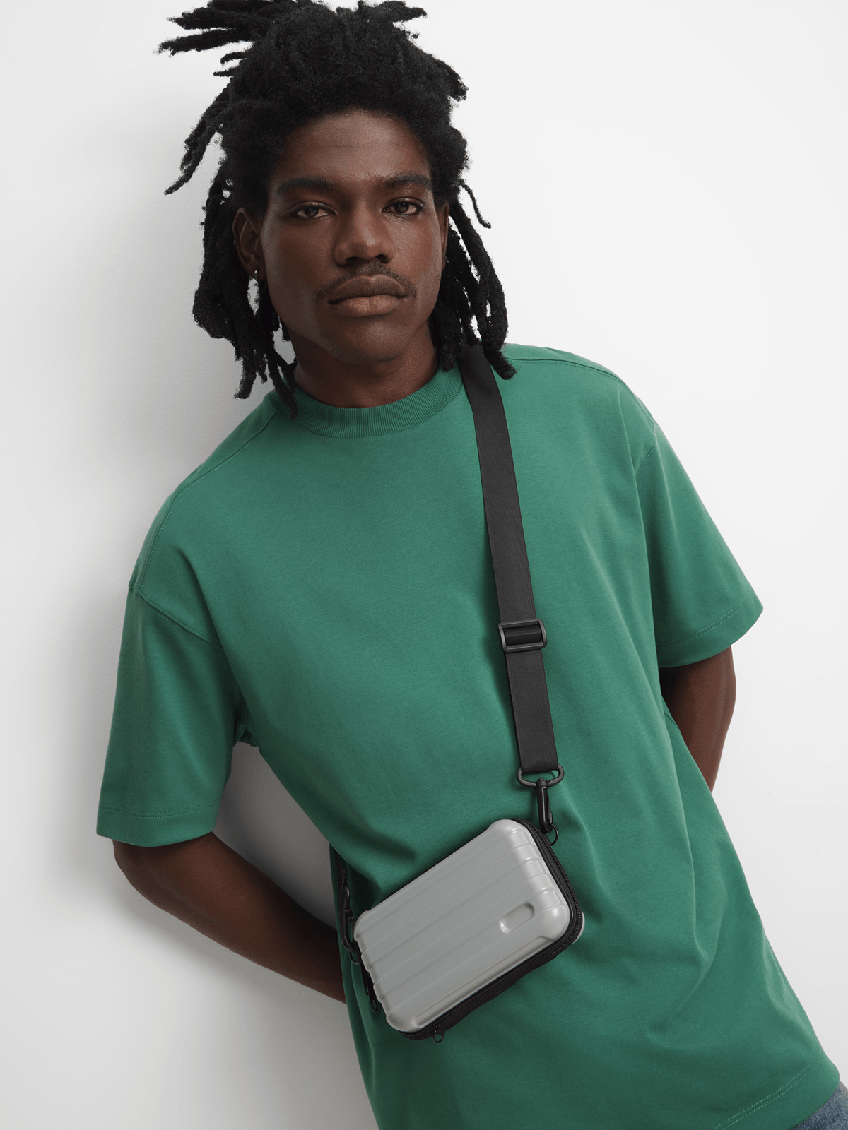 The FIX Unisex Grey Matte Hard Shell Bag | Bash