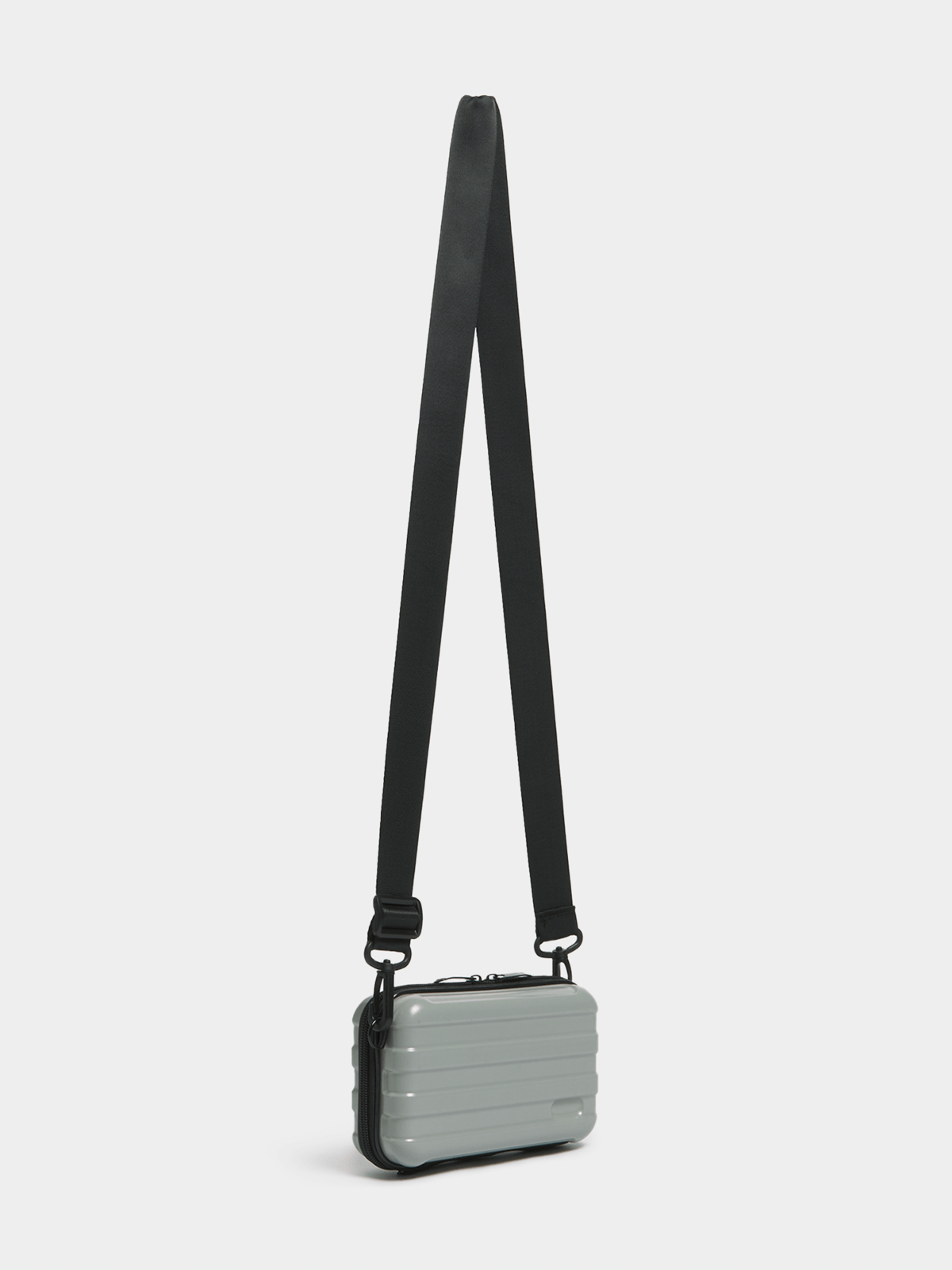 The FIX Unisex Grey Matte Hard Shell Bag | Bash