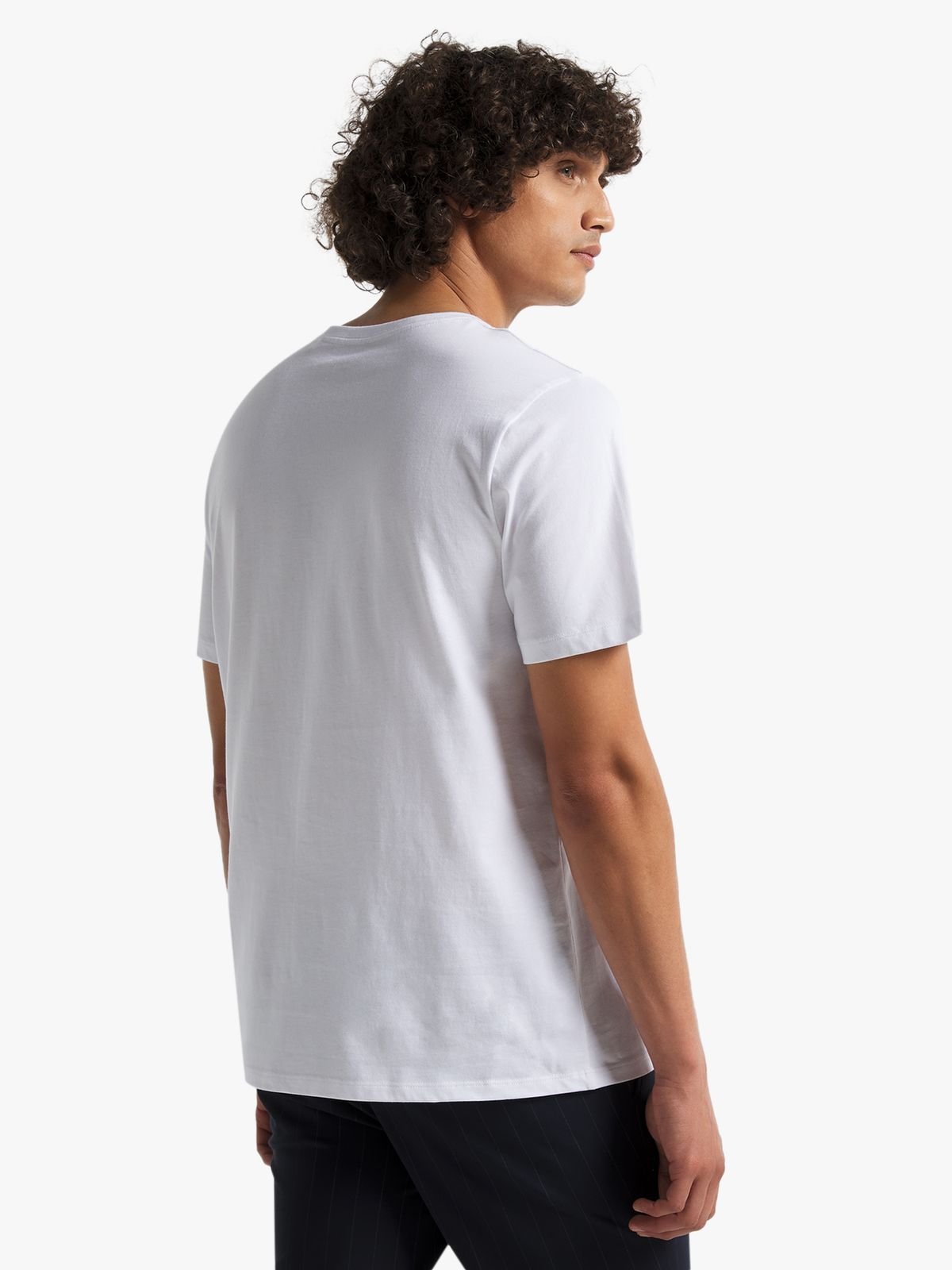 Men's Pringle White Sean Tonal T-Shirt | Bash