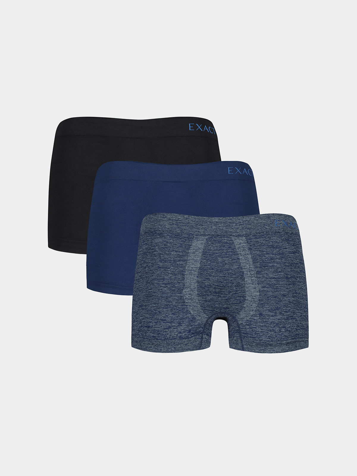 Exact Men's 3 Pack Seamless Trunks | Bash