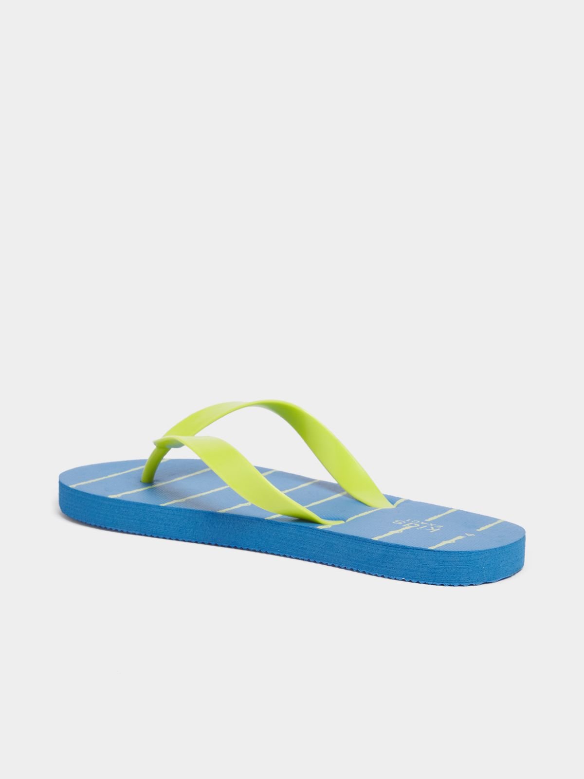Older Boy's Yellow & Blue Flip Flops | Bash