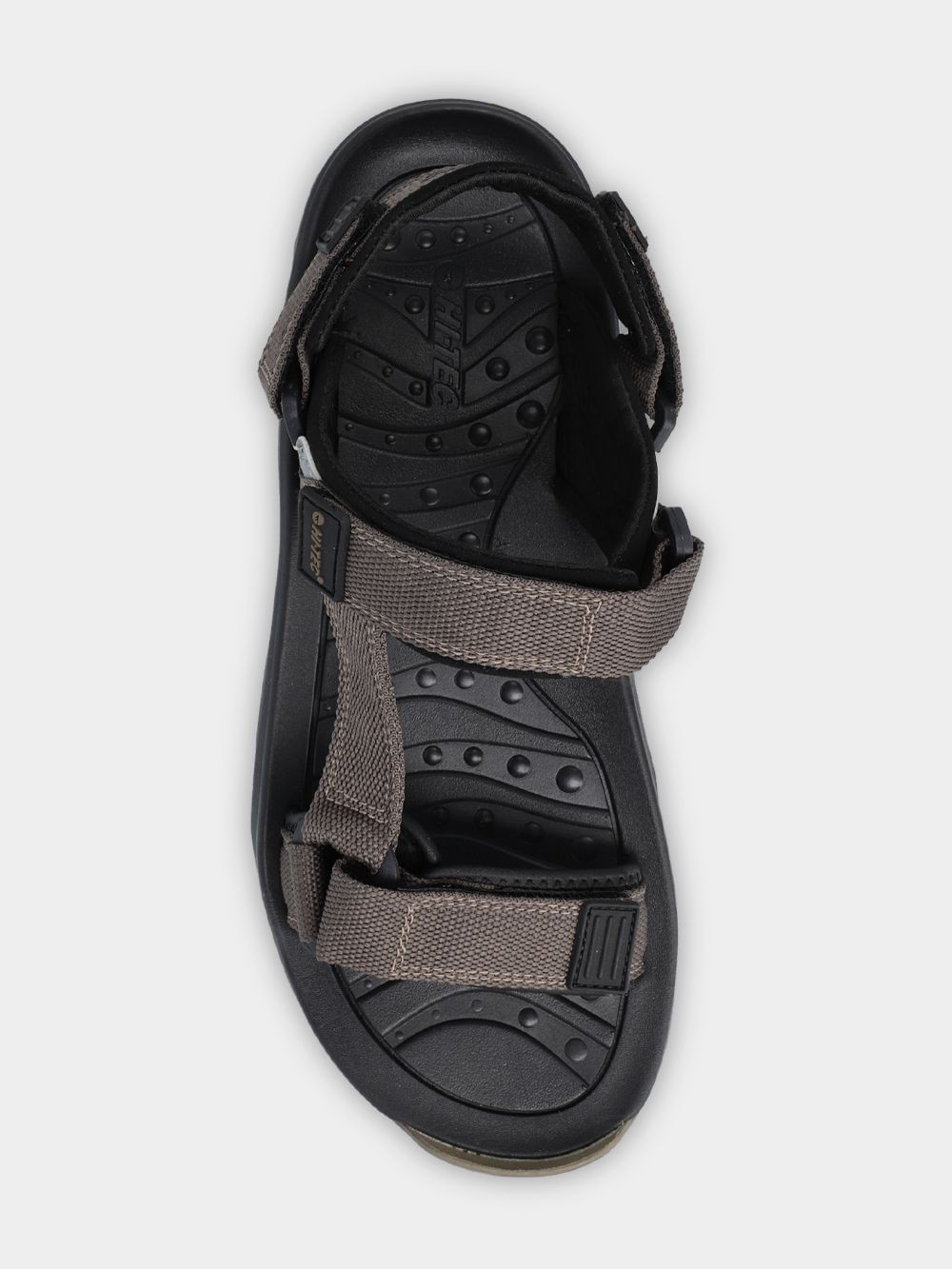 Hi-Tec Mens Ula Raft Brown/Black Sandals | Bash