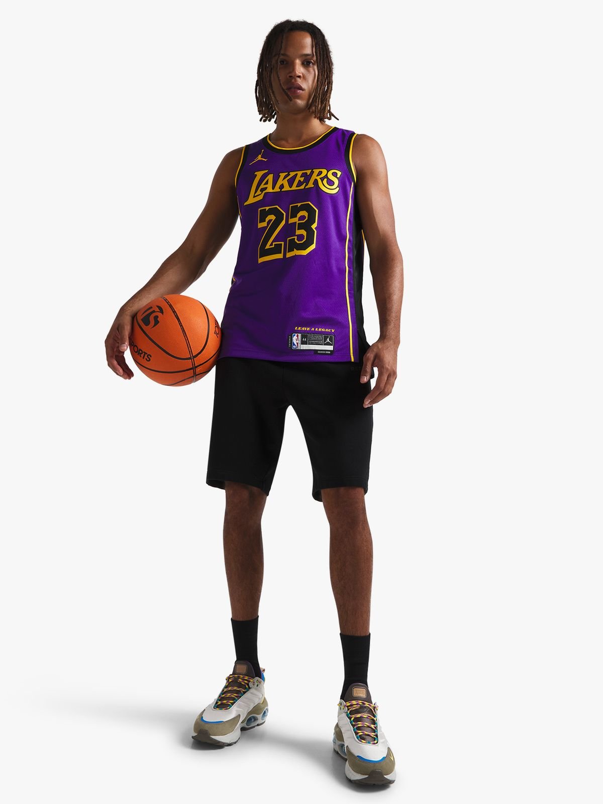 Nike Men's LA Lakers Purple Swingman Jersey | Bash