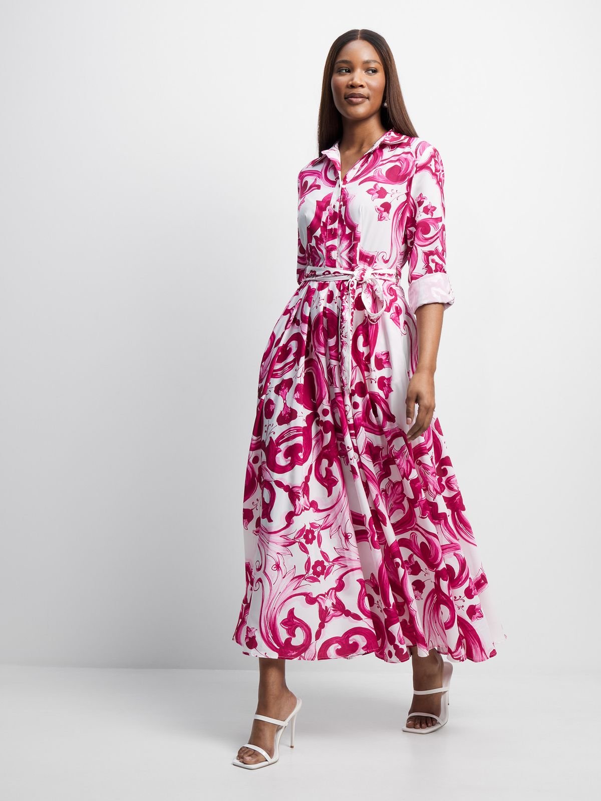 Women's Pringle Pink Clara Maxi Dress | Bash