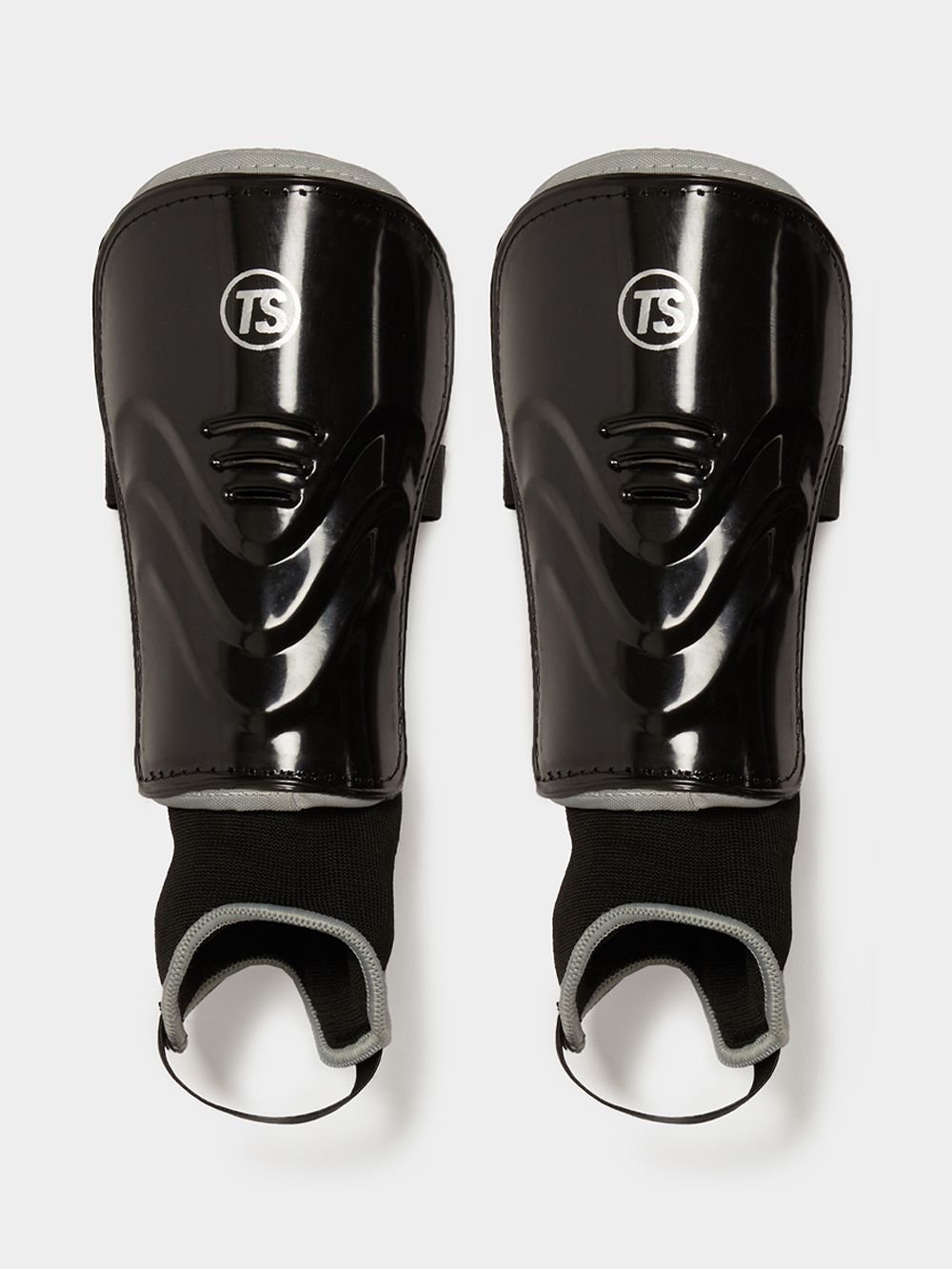 TS Hockey Low Black/Grey Shin Guards | Bash