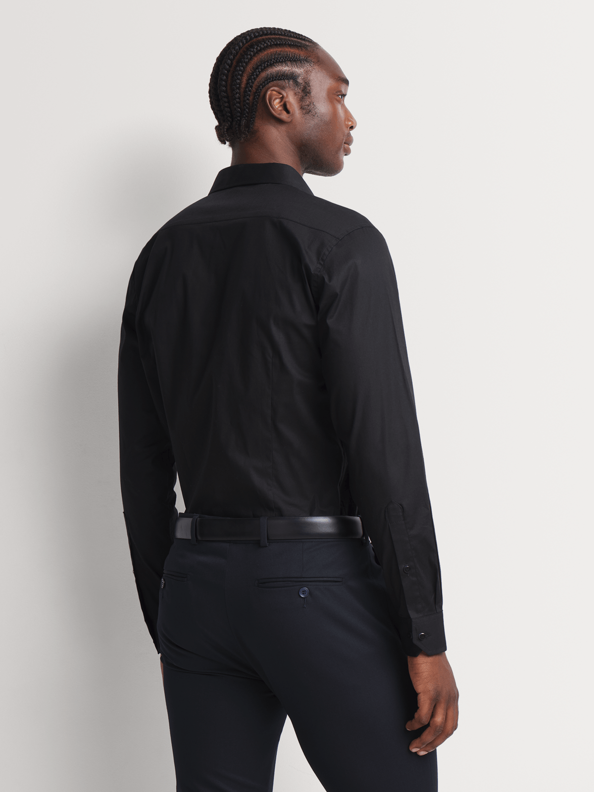 Men's Markham Smart Premium Black Shirt | Bash