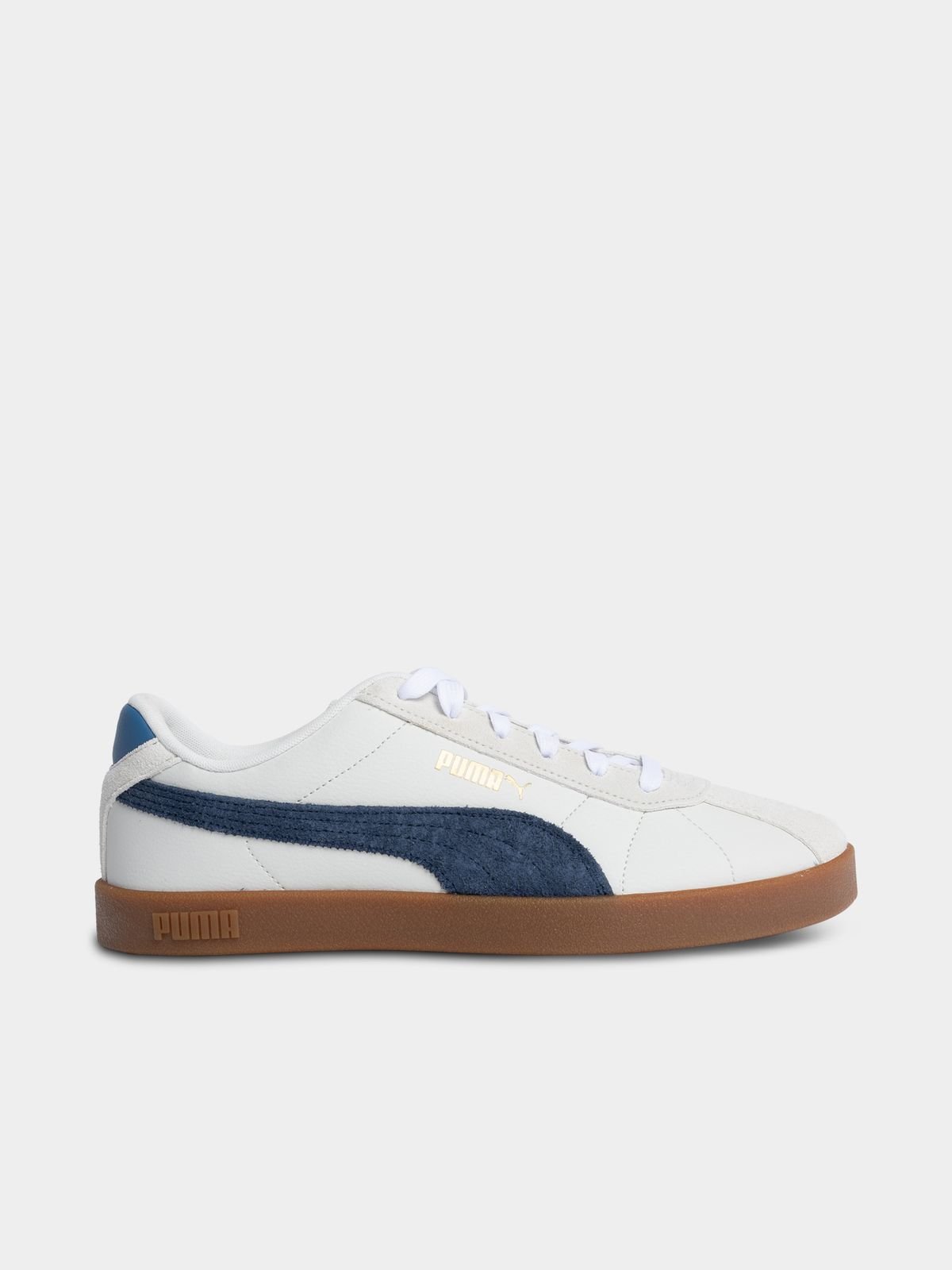 Mens Puma Club II Year Sports Grey/Navy Sneaker | Bash